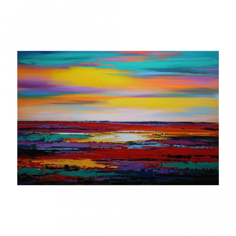 Hand Painting Abstract 120x80 cm Ref ZH4480