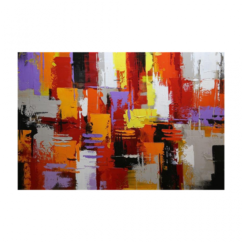 Hand Painting Abstract 120x80 cm Ref ZH4481