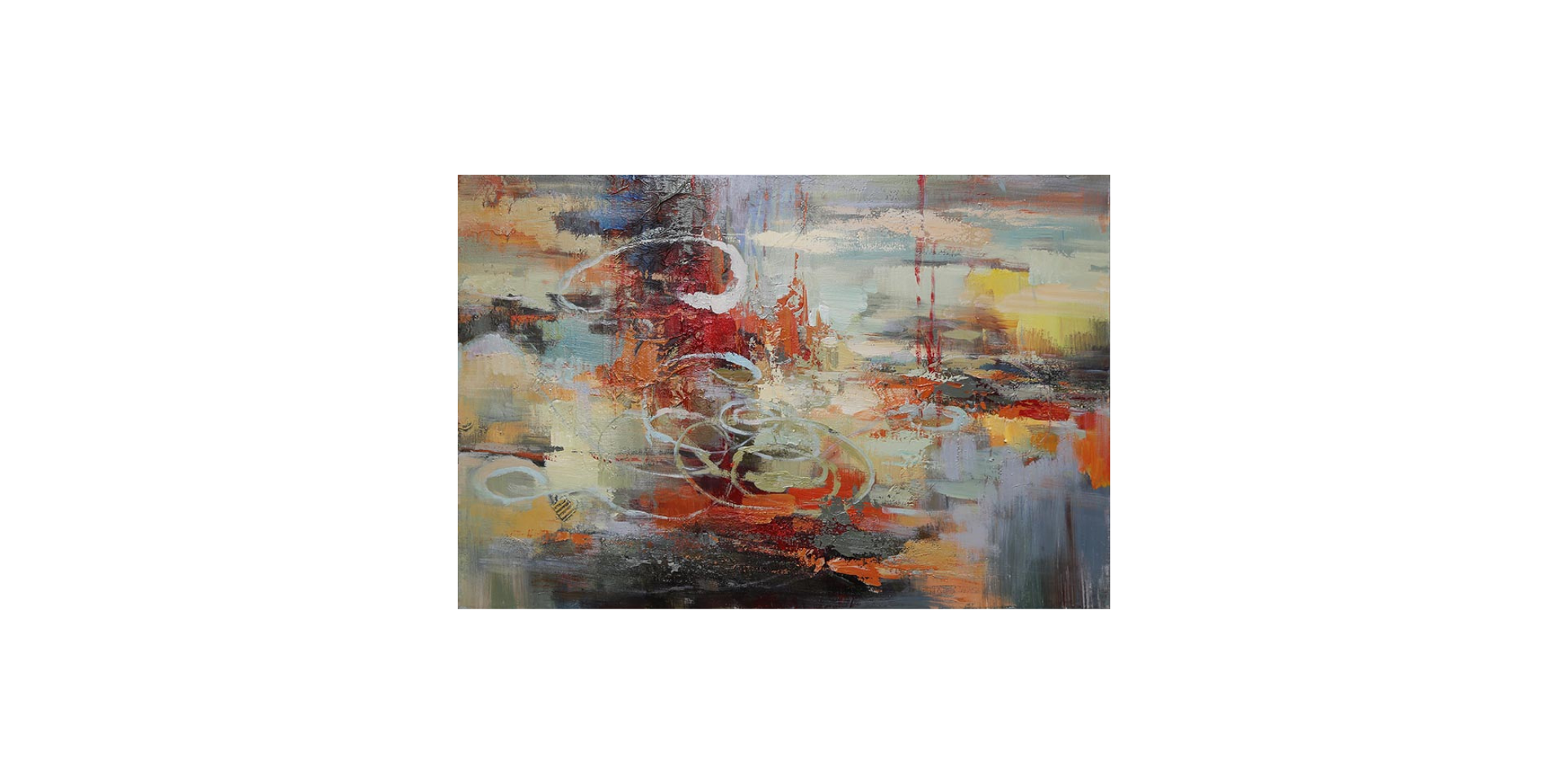 Hand Painting Abstract 120x80 cm Ref ZH5323