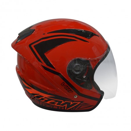 Index Titan - 8 Red Helmet