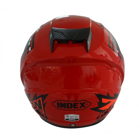 Index Titan - 8 Red Helmet