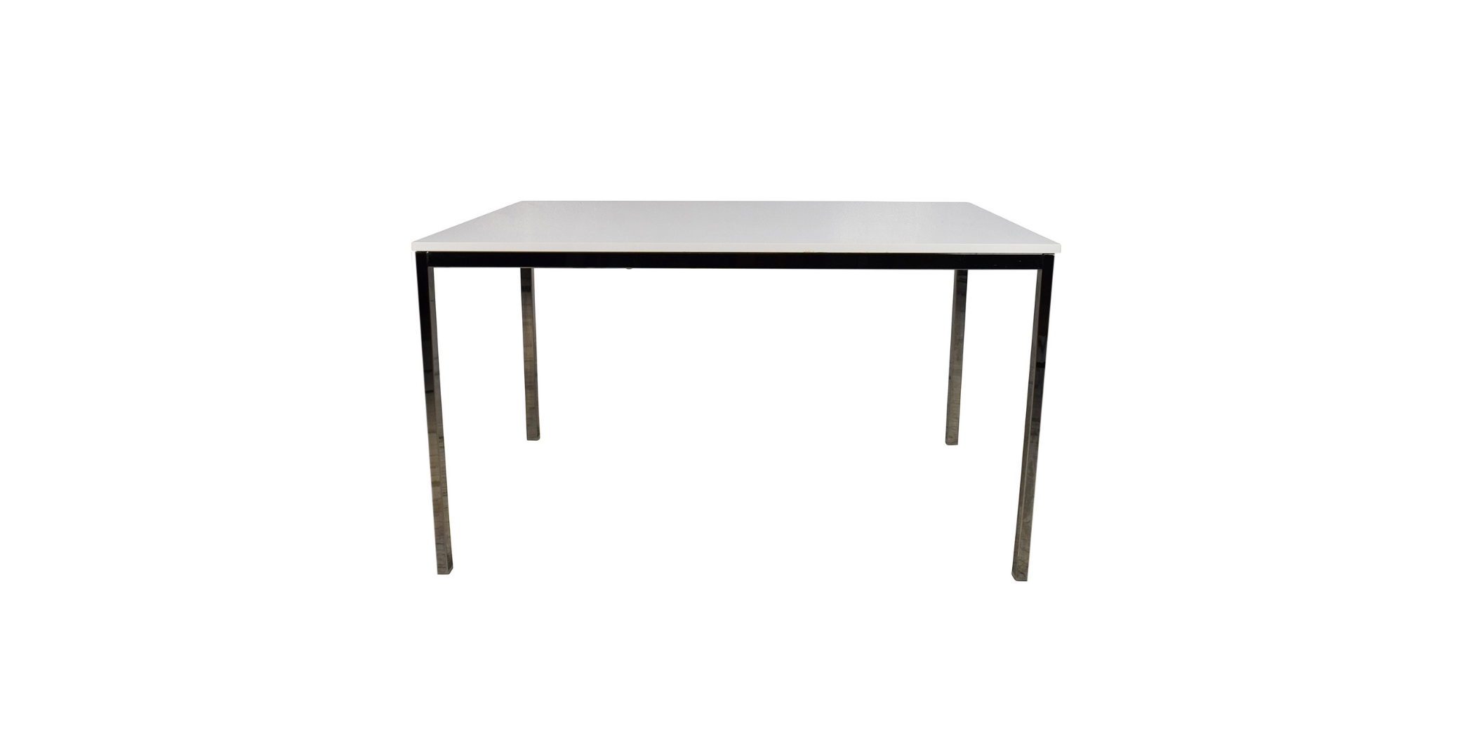 Mess Table With Tubular Metal Legs