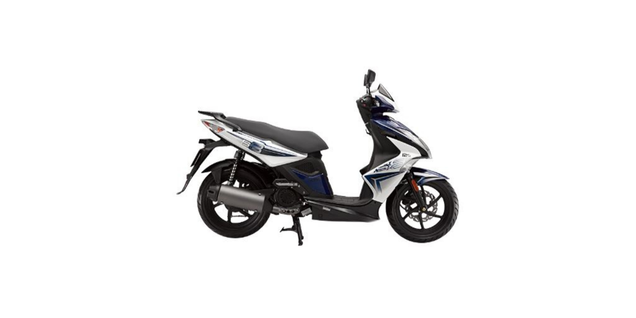 Kymco Super 8 125 Blue Scooter