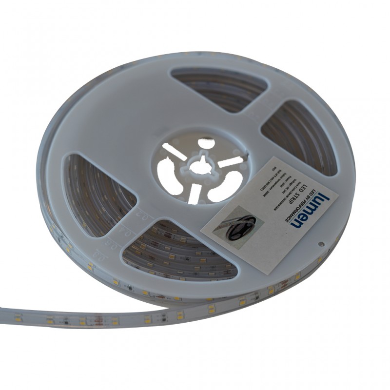 Lumen Led Strip 24w 3000K 24V DC IP67 5m