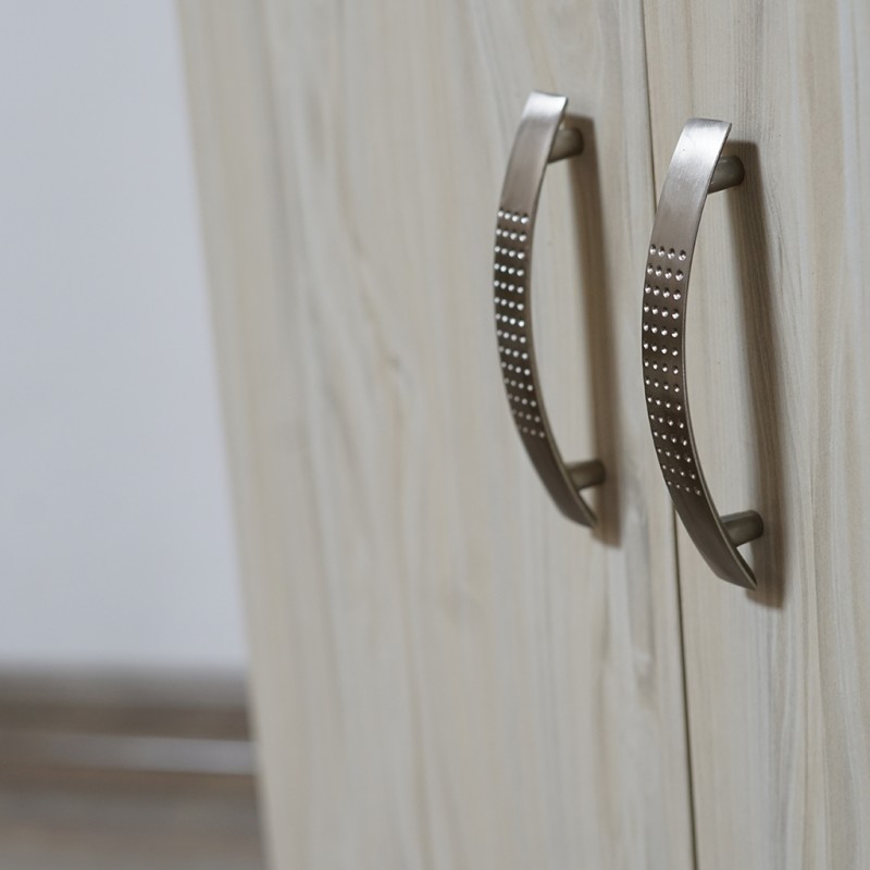 Bookshelf 2 Doors & 3 Tiers Door MDF