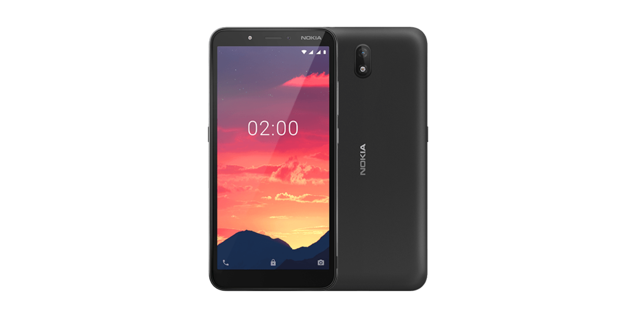 Nokia C2 TA-1204 DS 1/16 SSA GM Charcoal