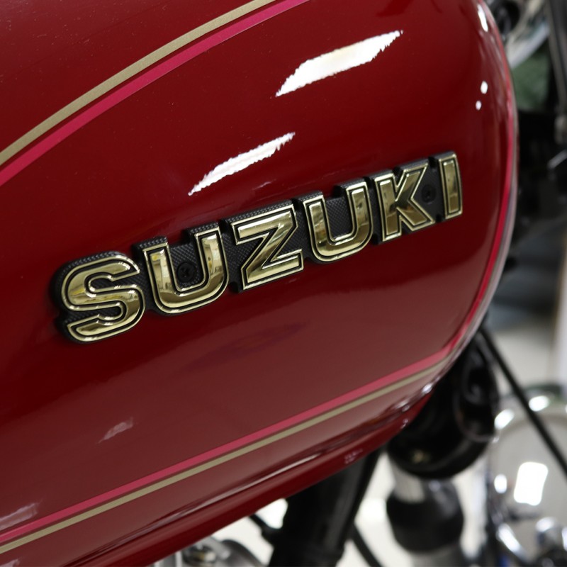 Suzuki Gn125h Red 124cc Motorbike