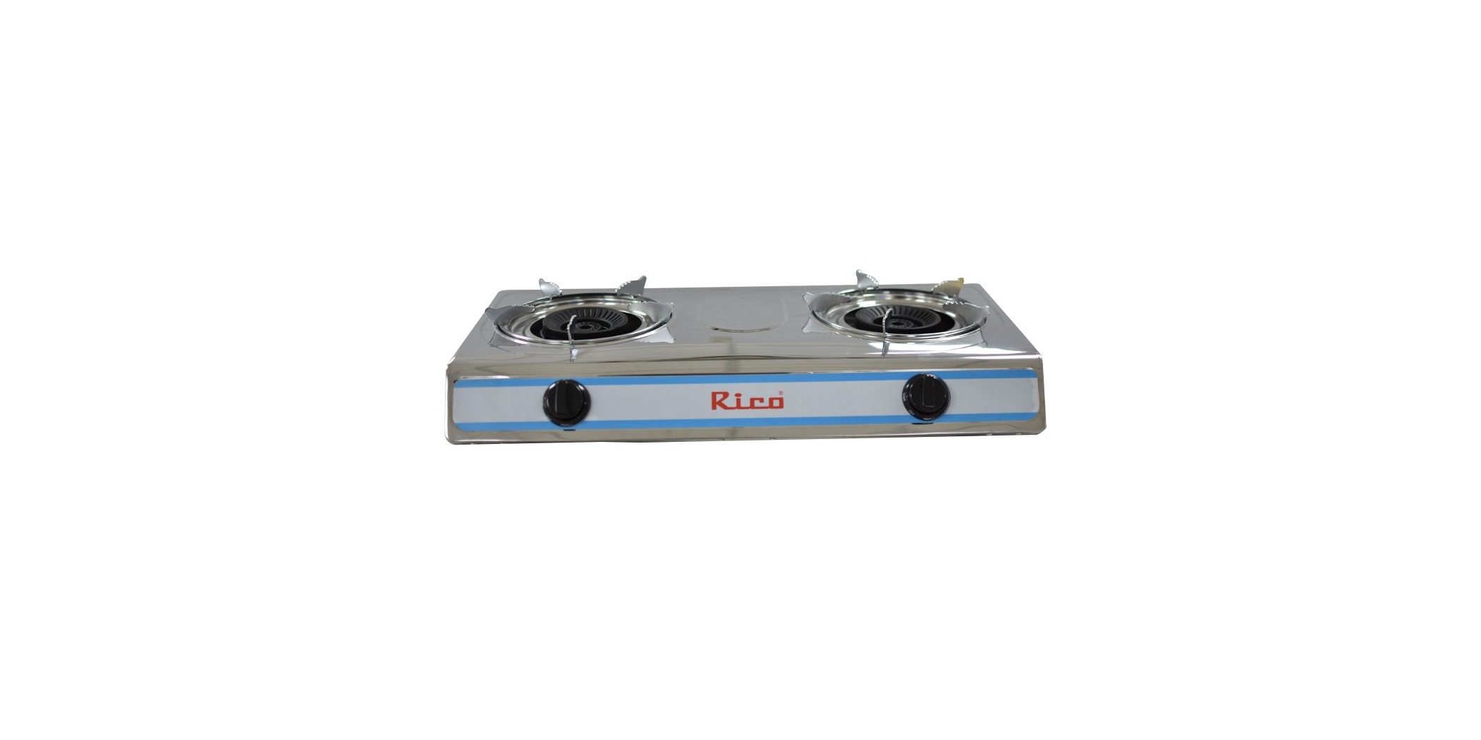 Rico GS1510 S/Steel Double Gas Stove