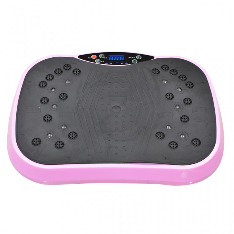 Touchless Pink Fitness Vibrating Machine