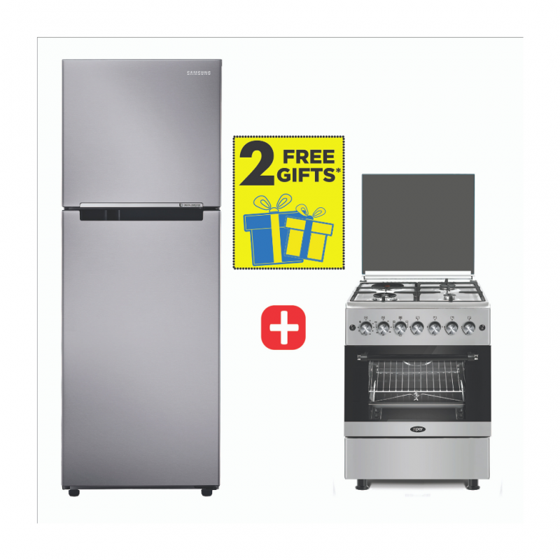 Samsung RT22K3022SE Refrigerator + Xper XP6TX31E3 Cooker