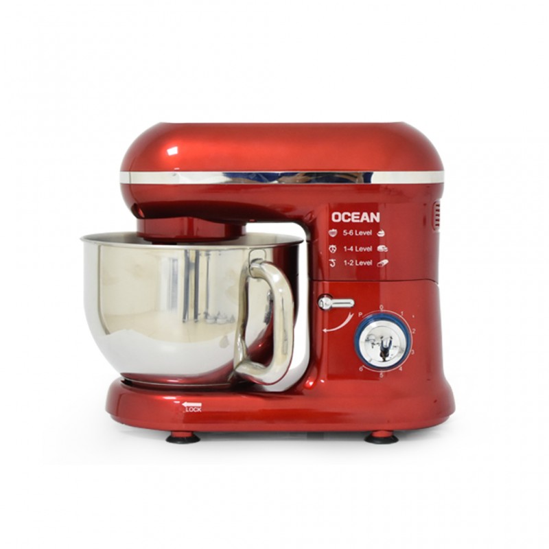 Ocean OCSM5510RZ 800W Red Stand Mixer 2YW