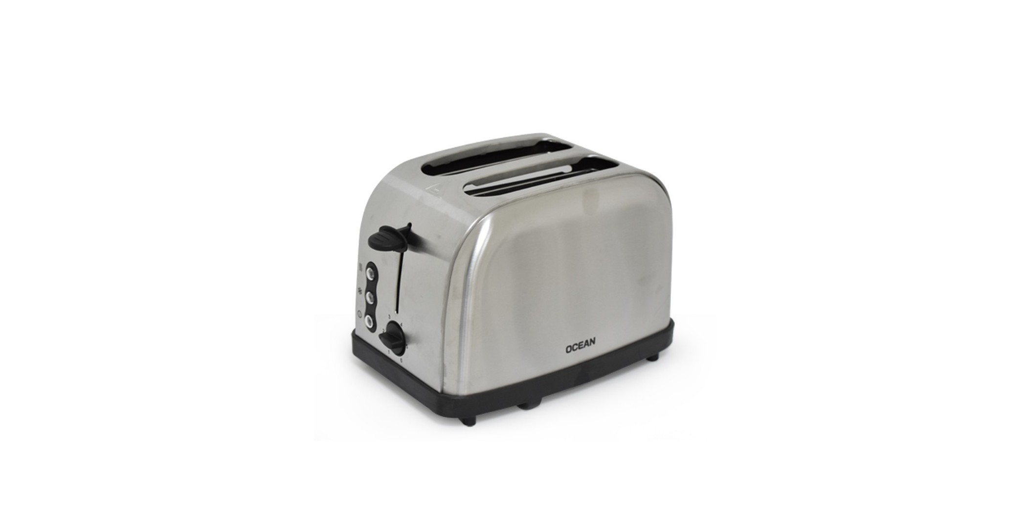 Ocean OCTO8002 2 Slice Stainless Steel Toaster 2YW