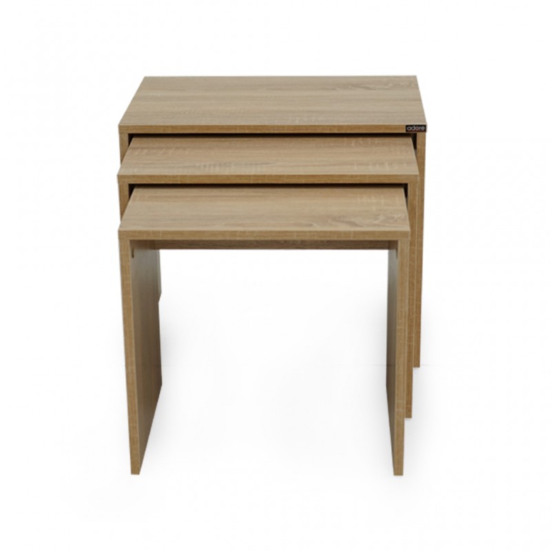 Auburn Set of 3 Side Tables Sonoma