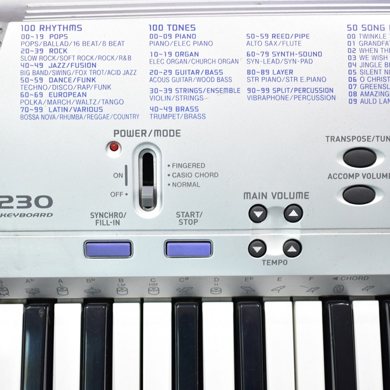 Casio CTK230 Standard Keyboard