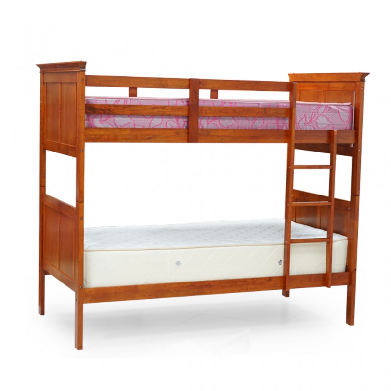 Adam Double Decker Bed 90x190cm Dirty Oak