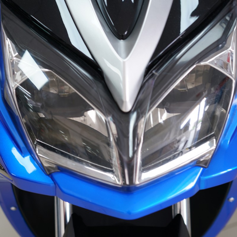 Hongdu Fireblade 2000 Watts (2Kw) Electric Motorcycle Blue Bike