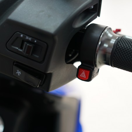 Hongdu Fireblade 2000 Watts (2Kw) Electric Motorcycle Blue Bike