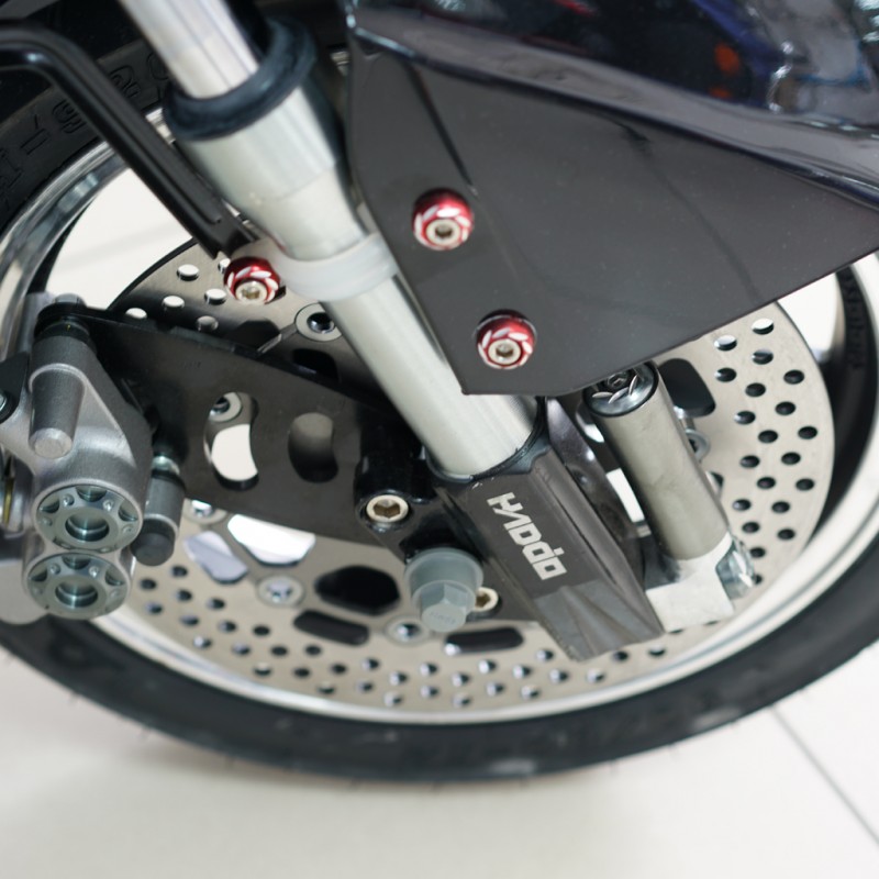 Hongdu Fireblade 2000 Watts (2Kw) Electric Motorcycle Blue Bike