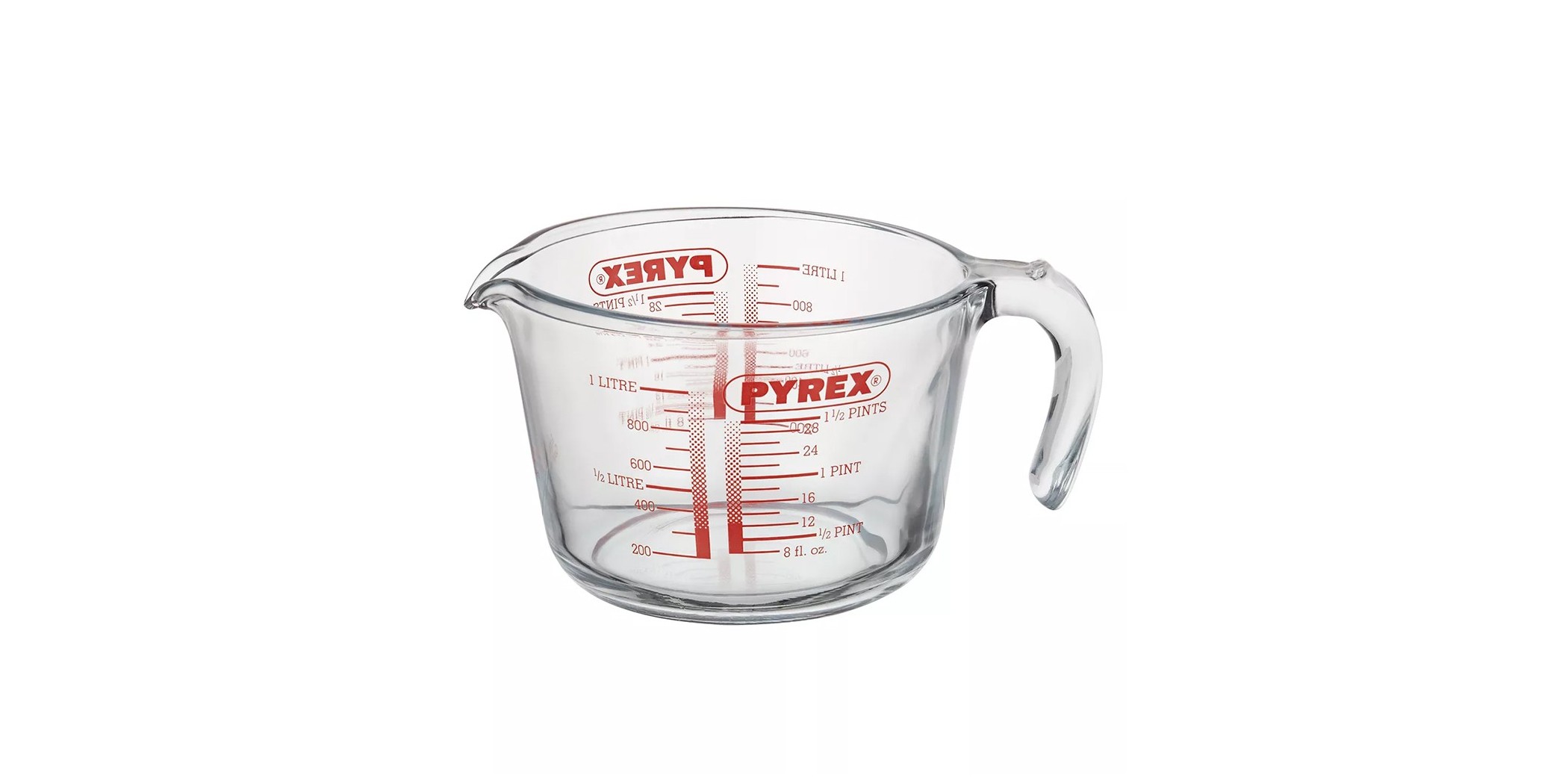 Pyrex Glass 1L Measuring Jug - 10090219 "O"