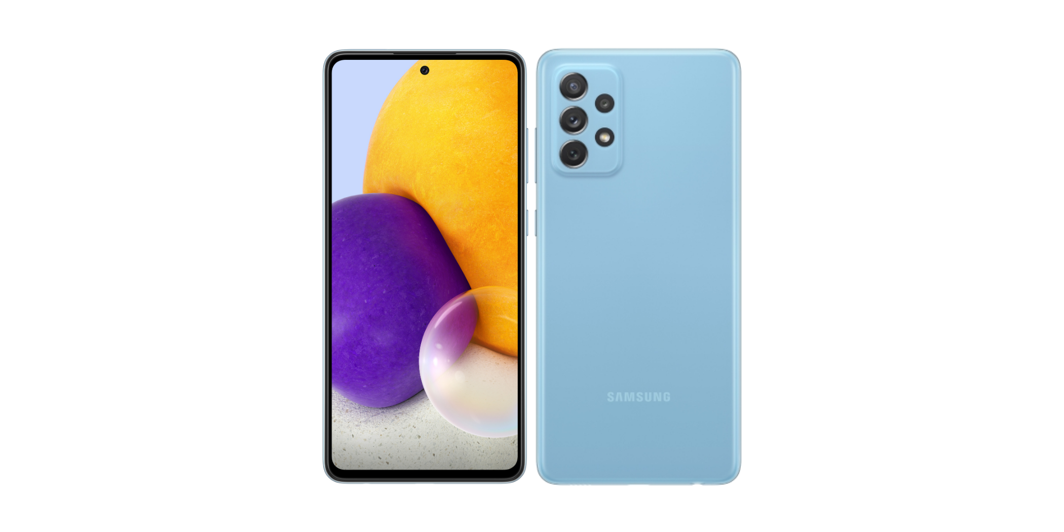 SAMSUNG GALAXY A72 Awesome Blue