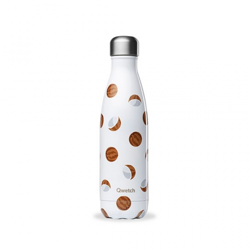 Qwetch QD3175 Coconut 500ml S/S Water Bottle "O"
