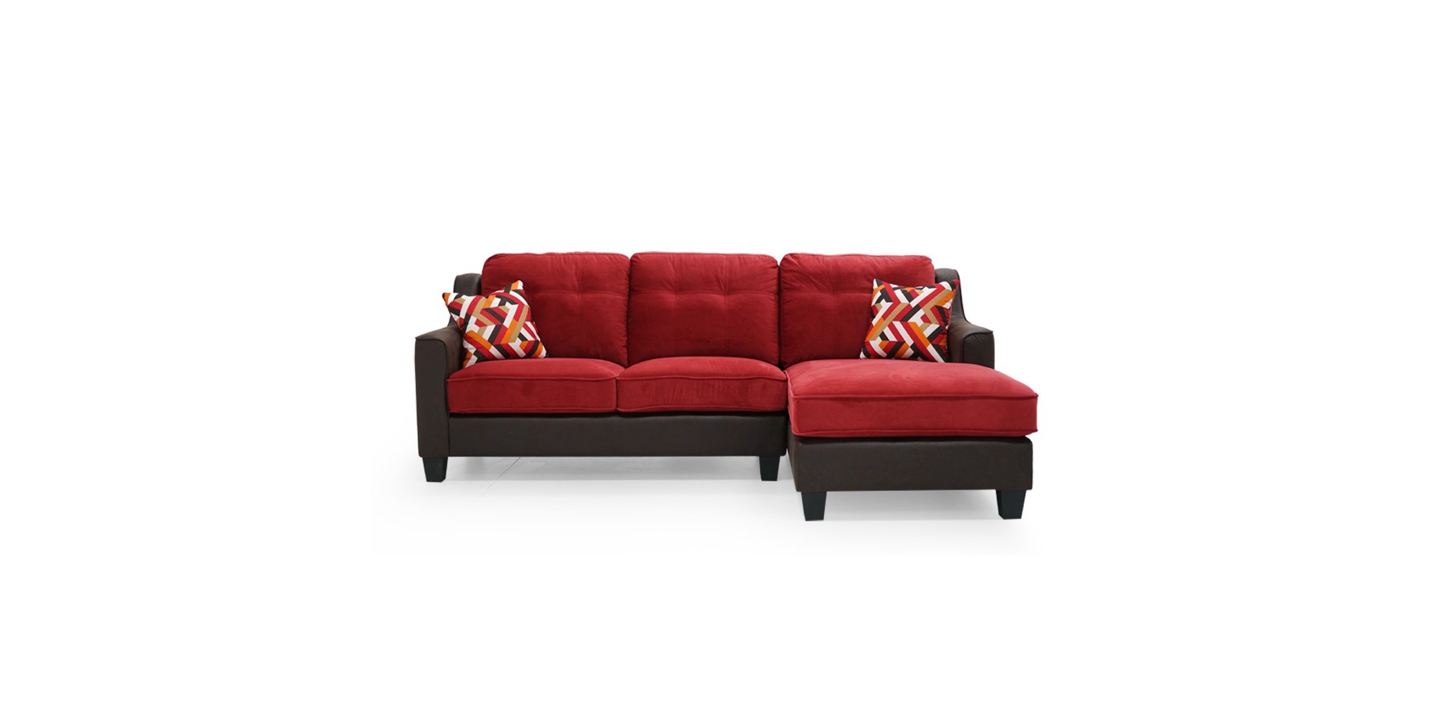 Gabrielle Corner RAF Chaise+LVST Fabric