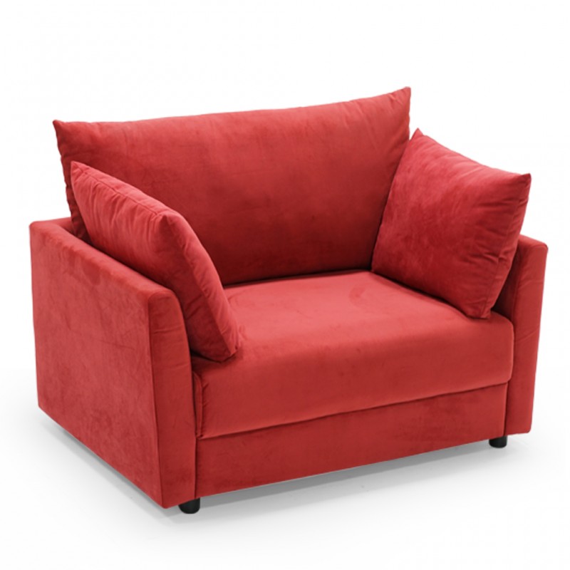 Jaguar Accent Chair (FG) Oakley Tomato