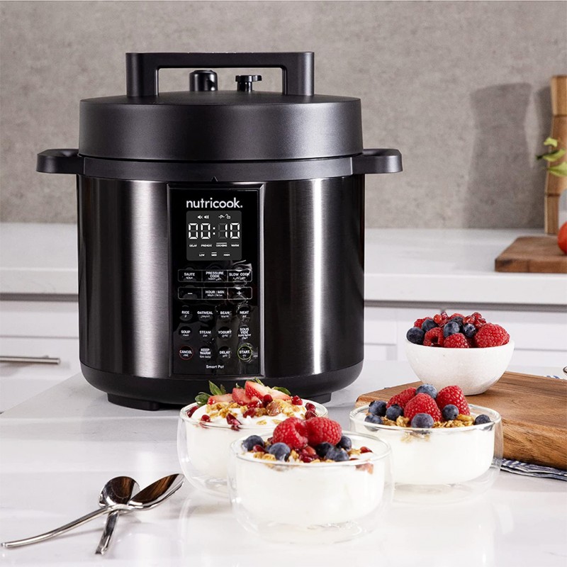 Nutricook NC-SP208K 8L 2YW Black SS Smart Pot 2 "O"