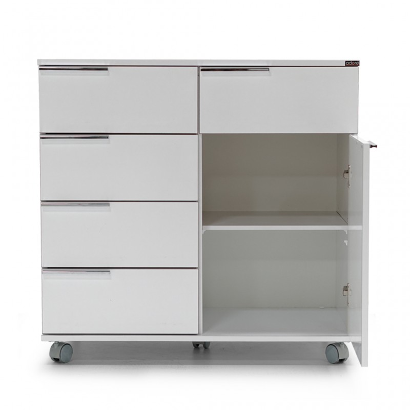 Diamond Multipurpose Mobile Cabinet With 5 Drwrs Plus