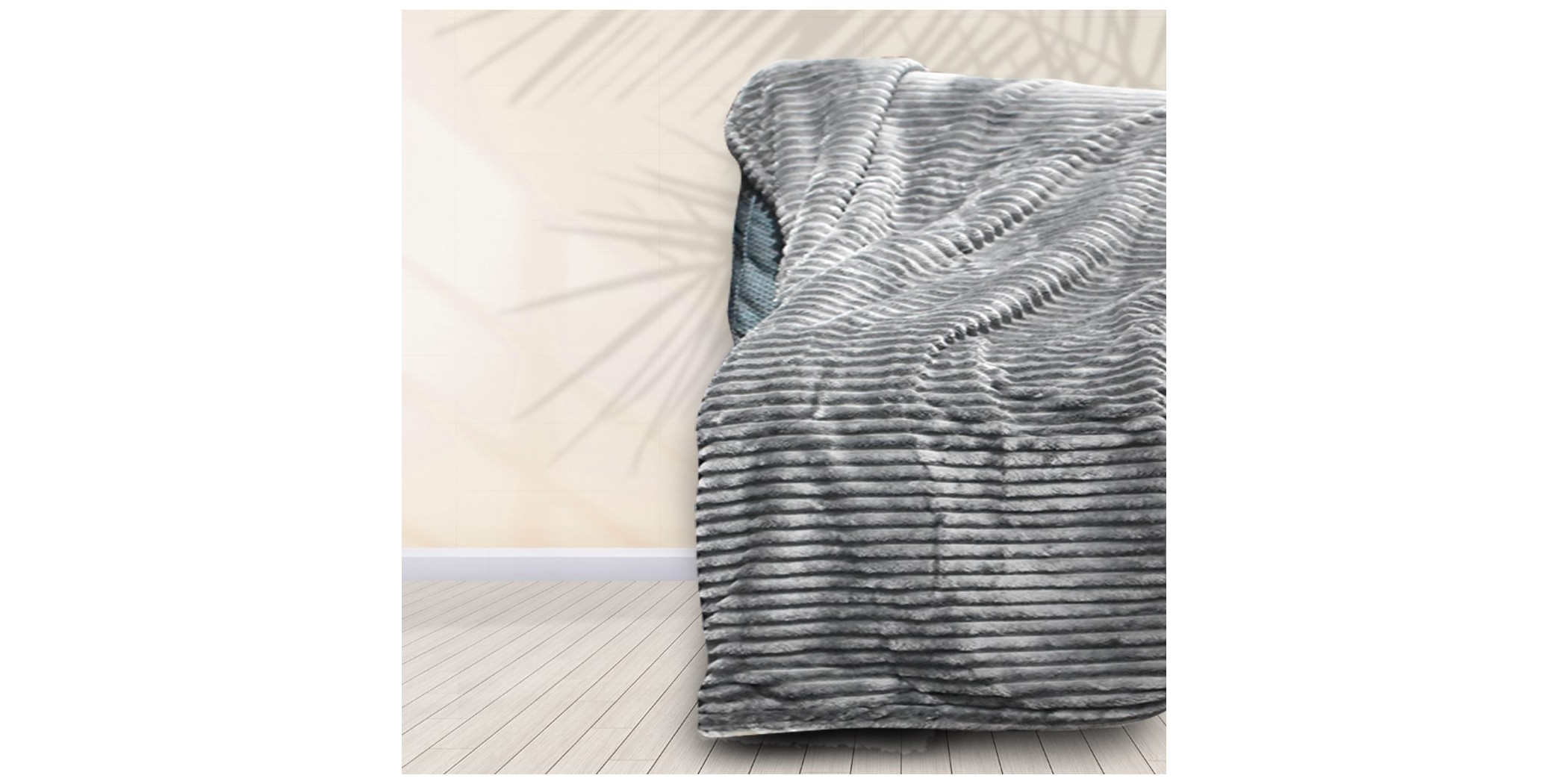 Mellow Silver Throws 127x178 cm