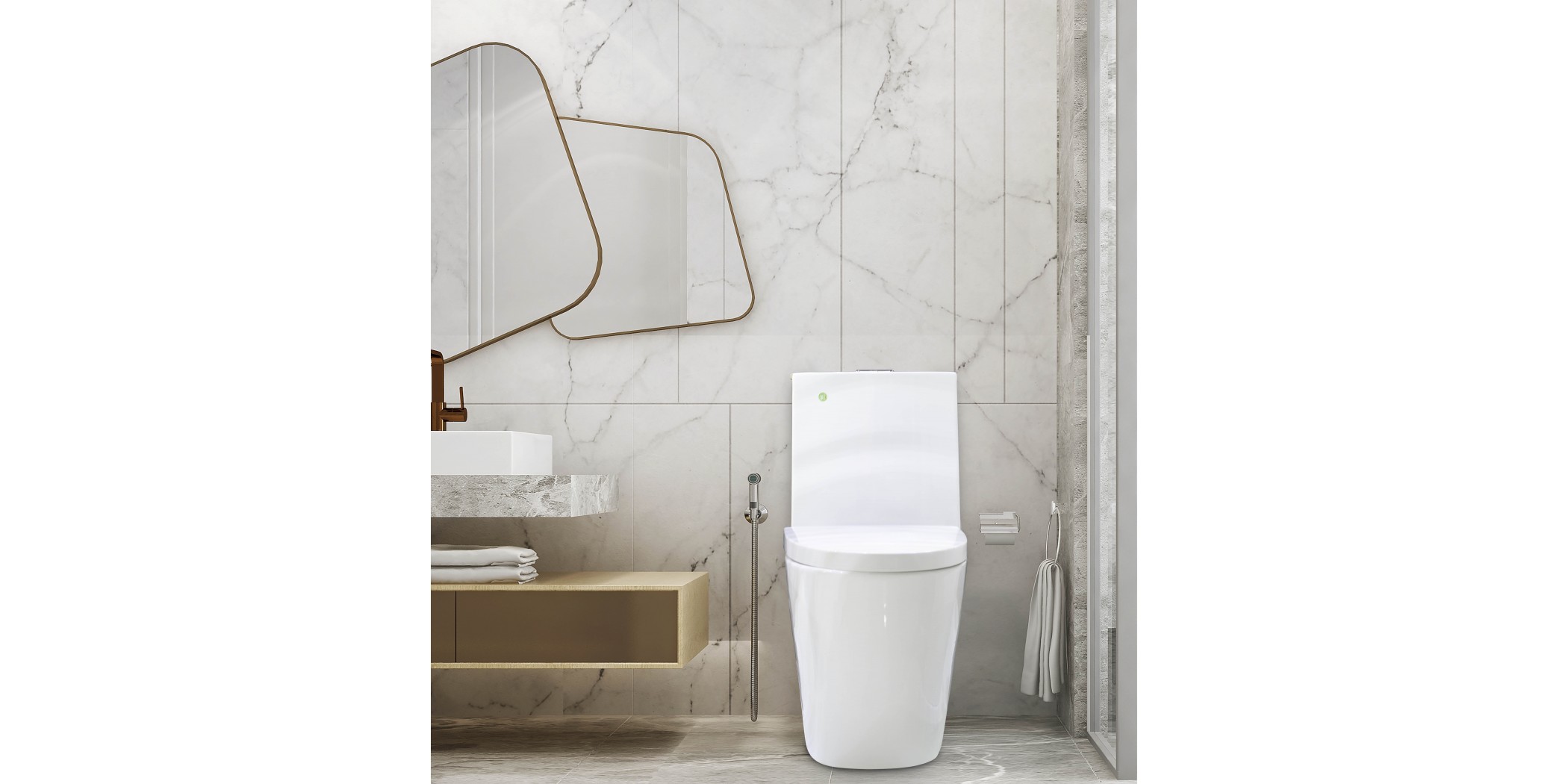 Dura Closed Coupled WC Color White SWSONSA-2226W