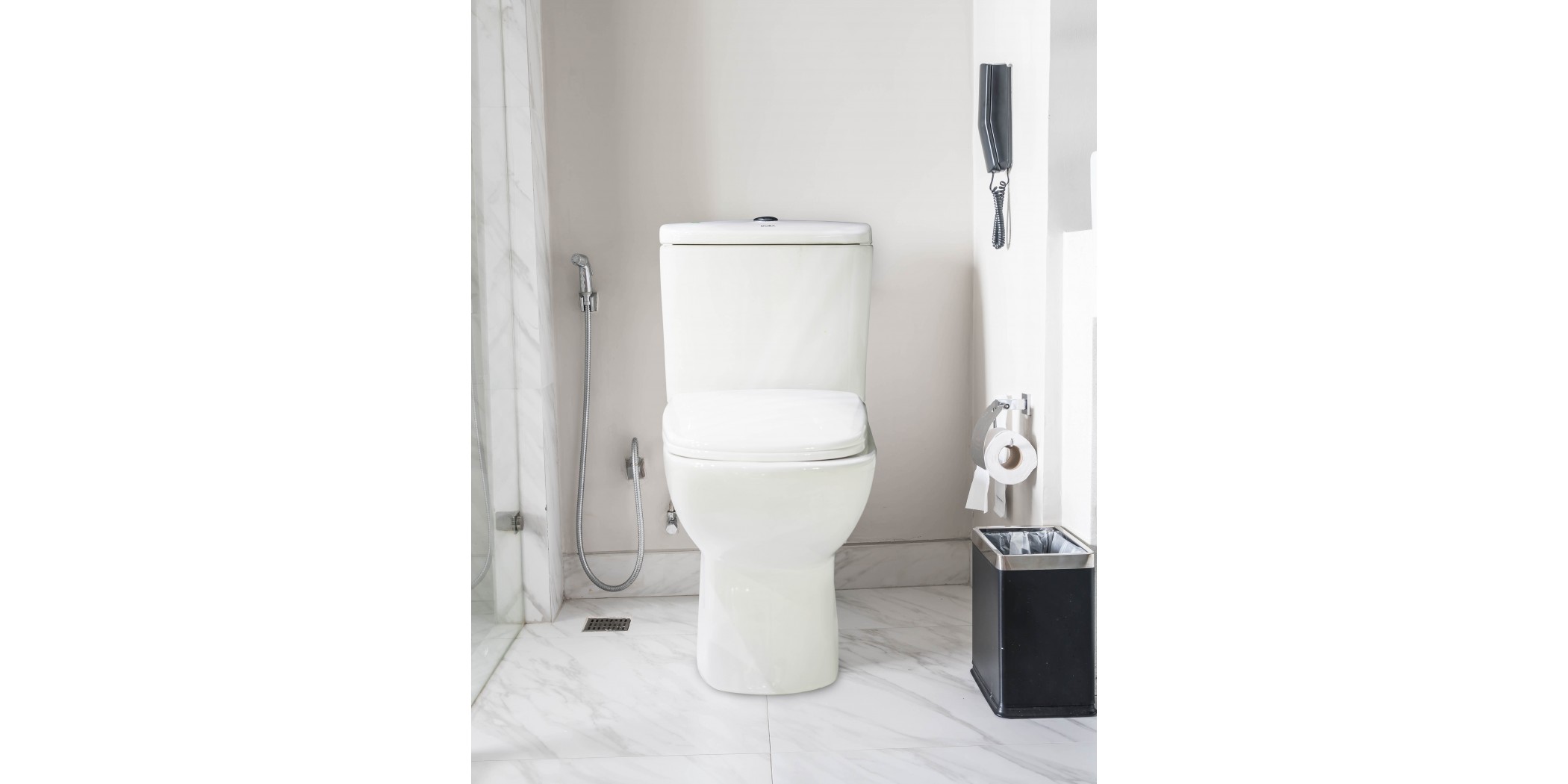 Dura Closed Coupled WC Color White SWSONSA-2599W