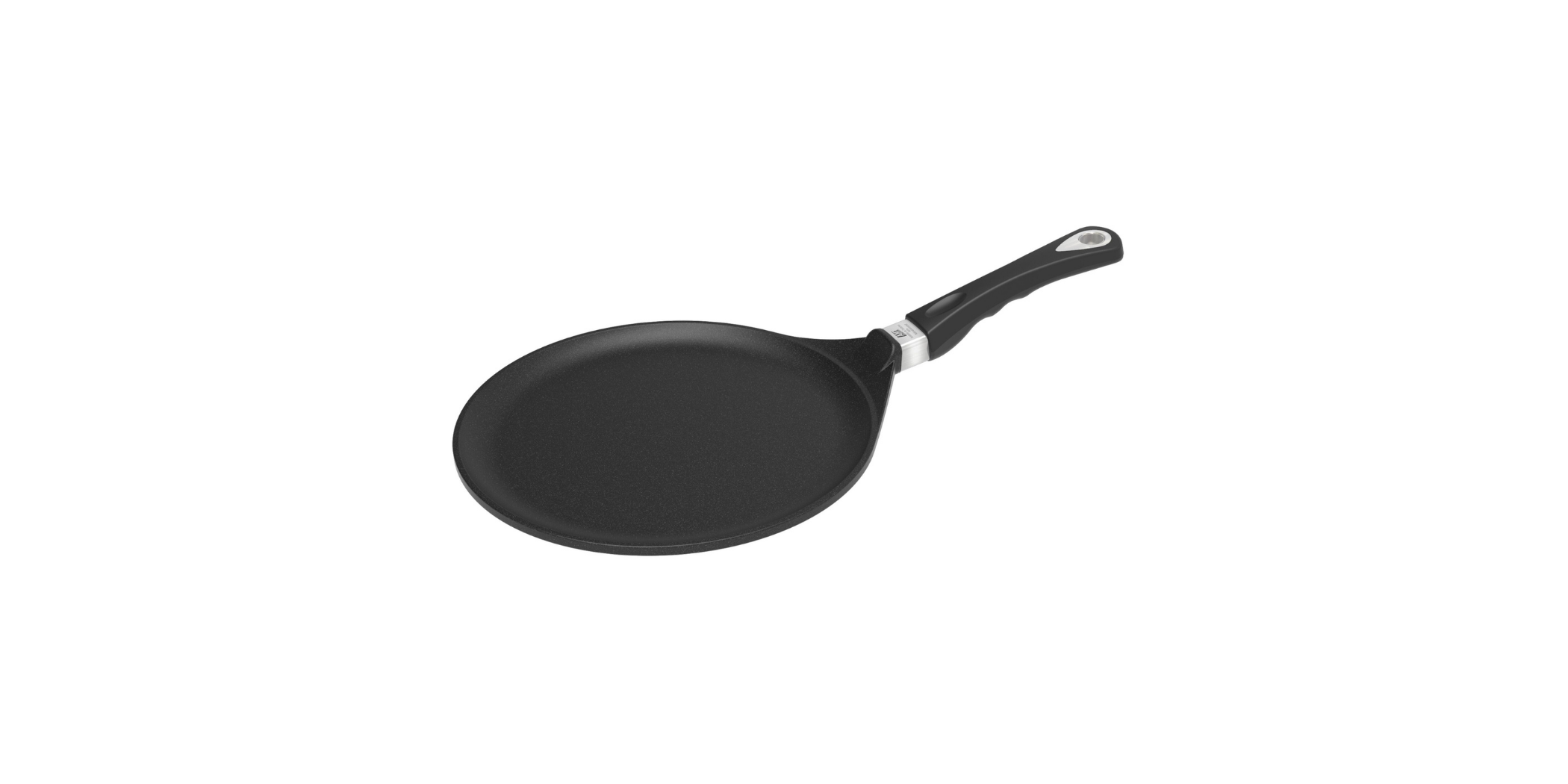 AMT Gastroguss I-128-E 28cm Induction Crêpes Pan with Handle "O"
