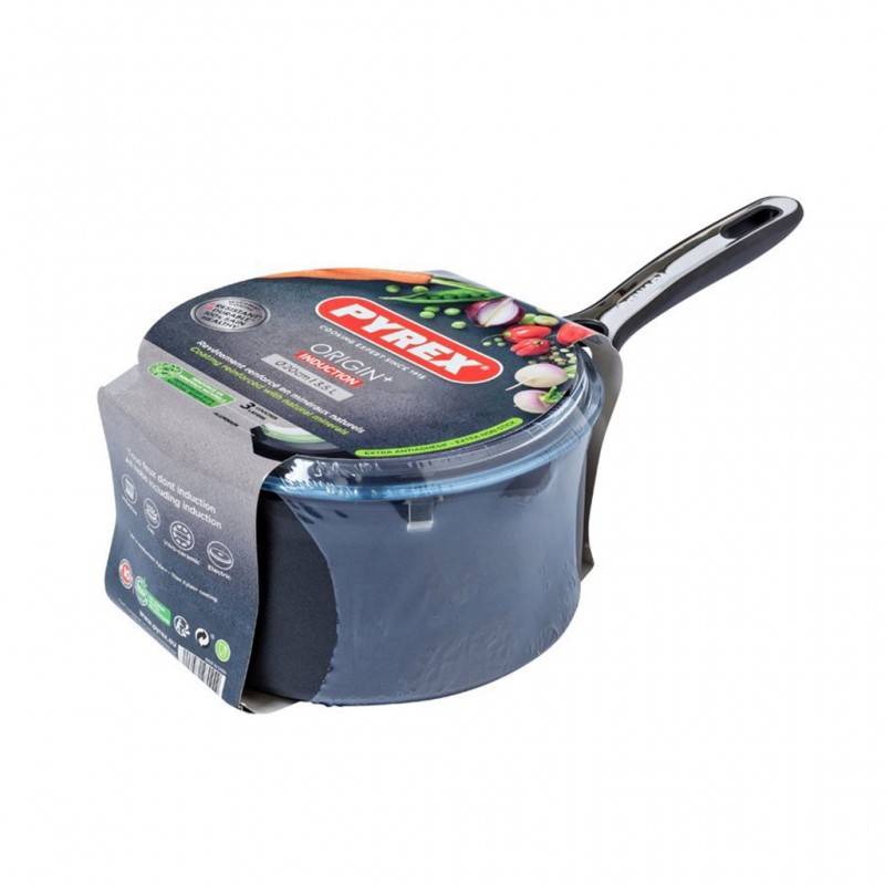 Pyrex ORIGIN+ 20cm Saucepan With Lid - 10092168 "O"