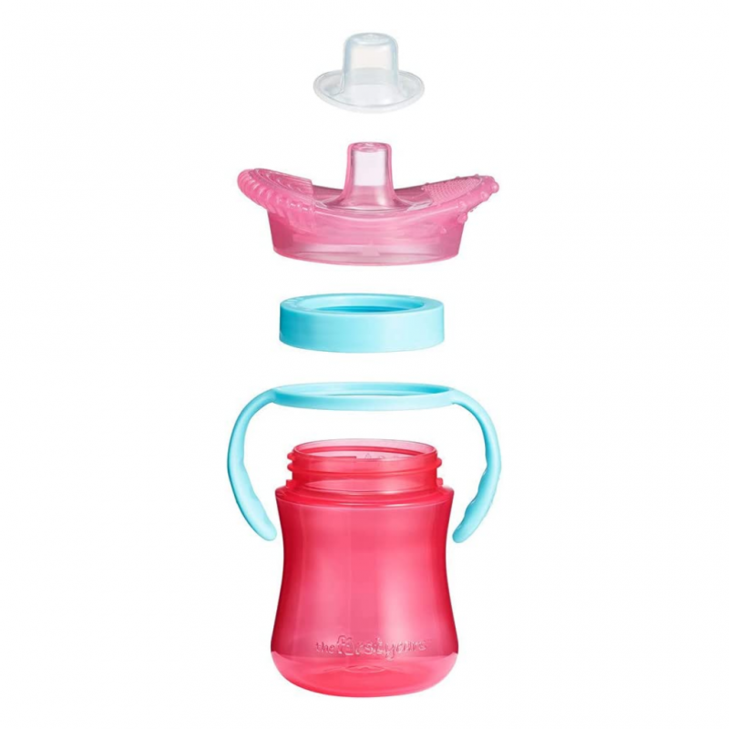 First Years Teething Trainer Cup 1Pk 6M+ Pink Y6722 6M+