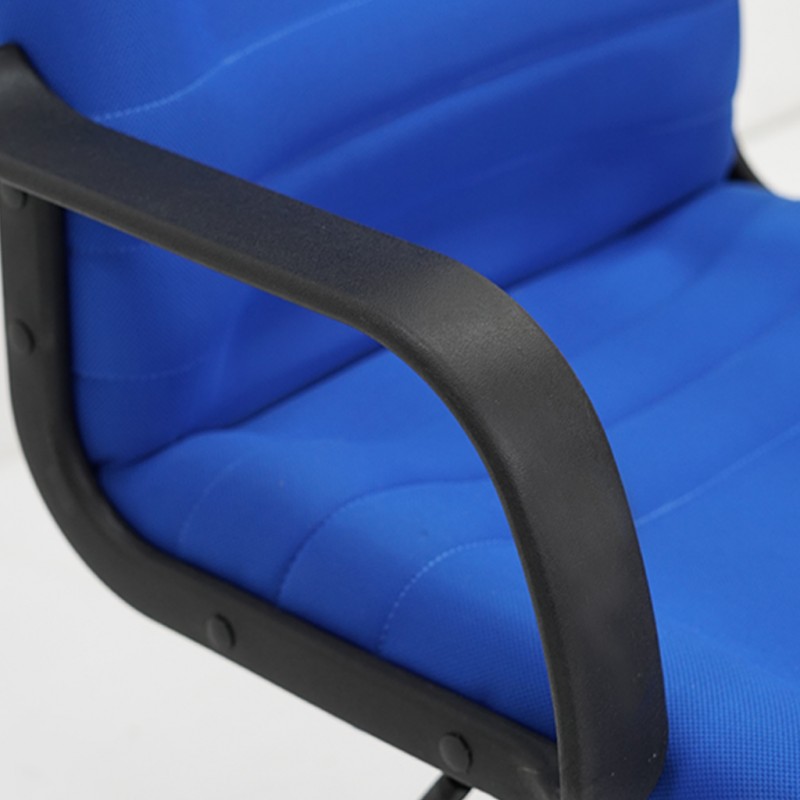 Elis High Back Fabric Office Chair Blue Color