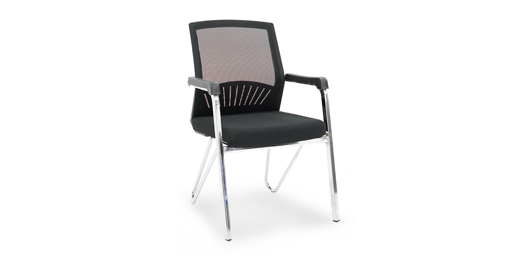 Scott Visitor Chair Full Black Color