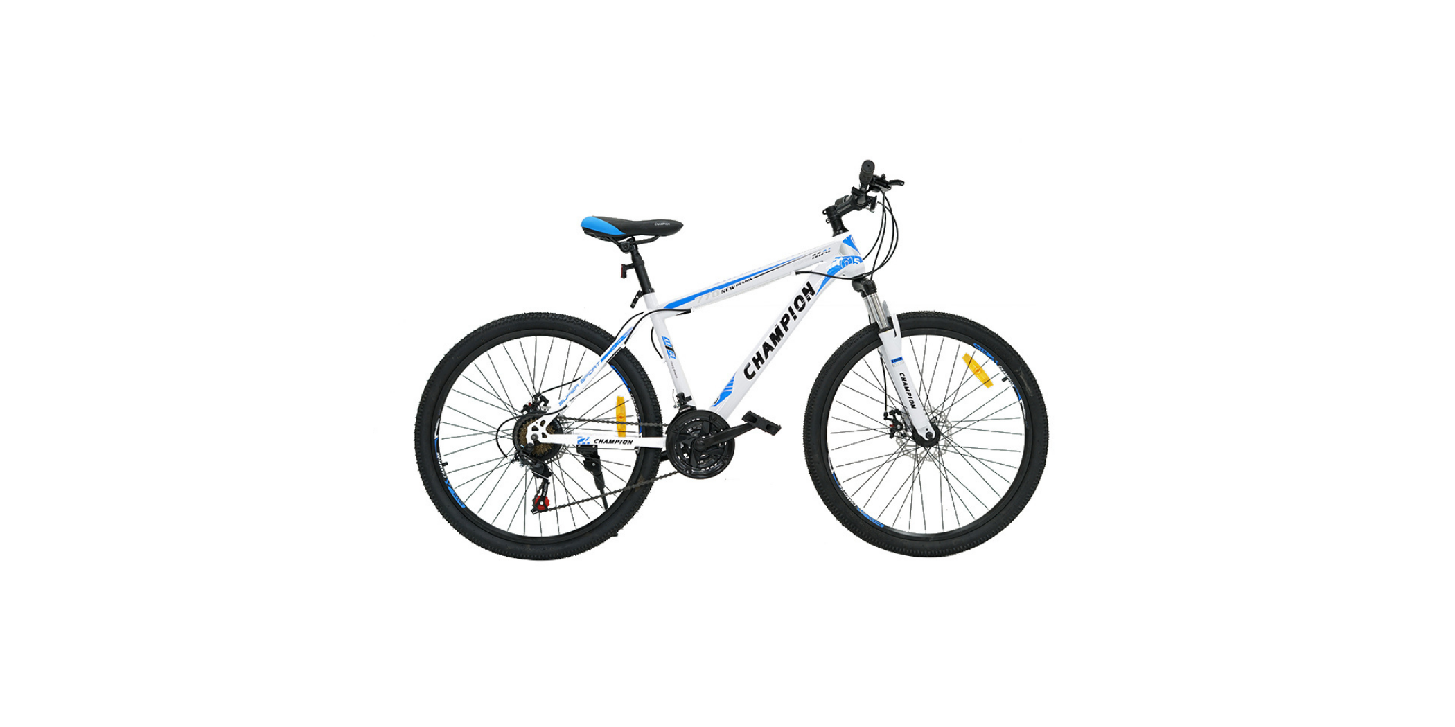 Champion YM770 26" White/Blue MTB Bike