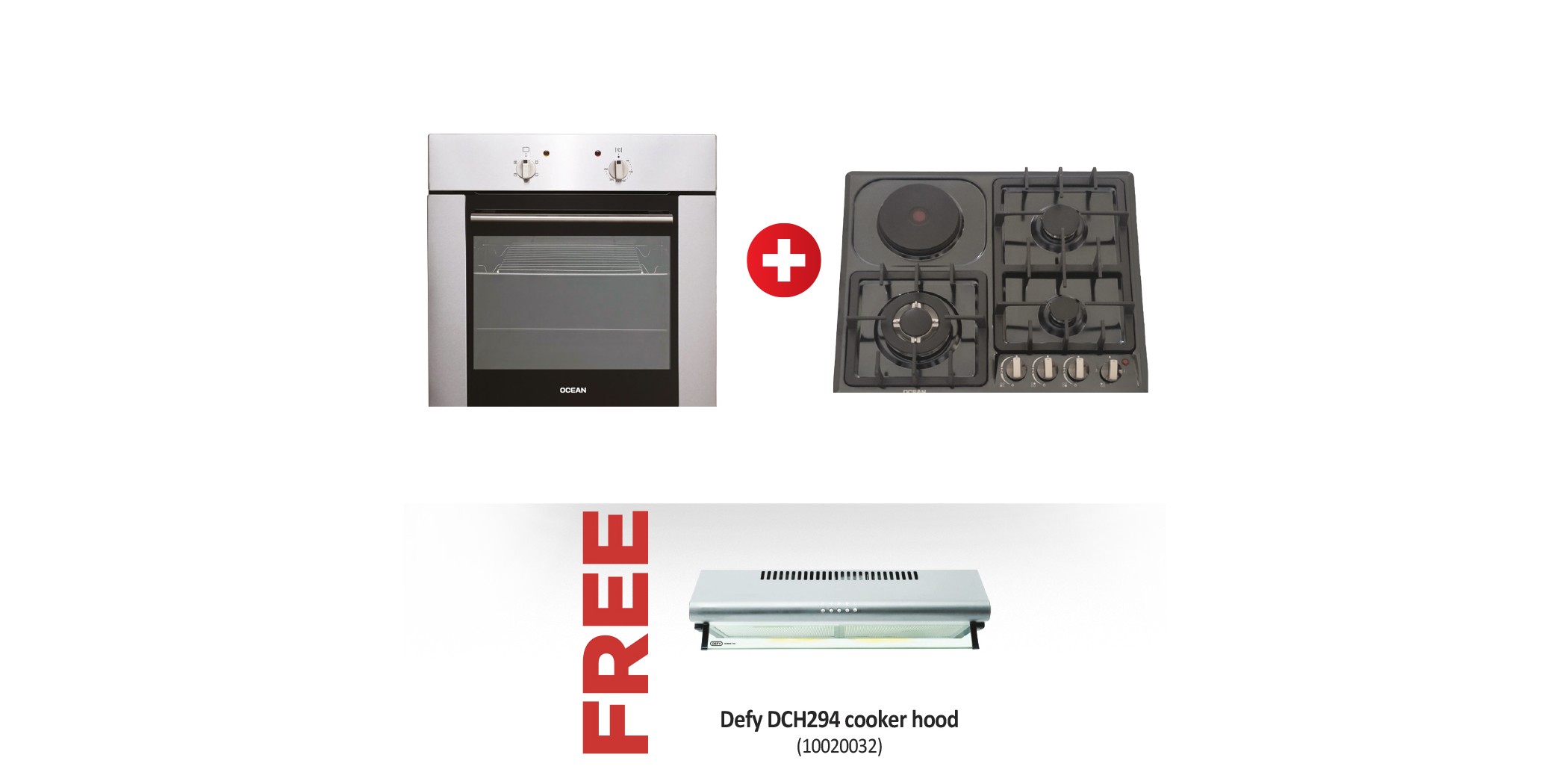 Ocean OC EO 65 I A Built-in Oven + Ocean OC GH 6211 N PRO Built-in Hob ...