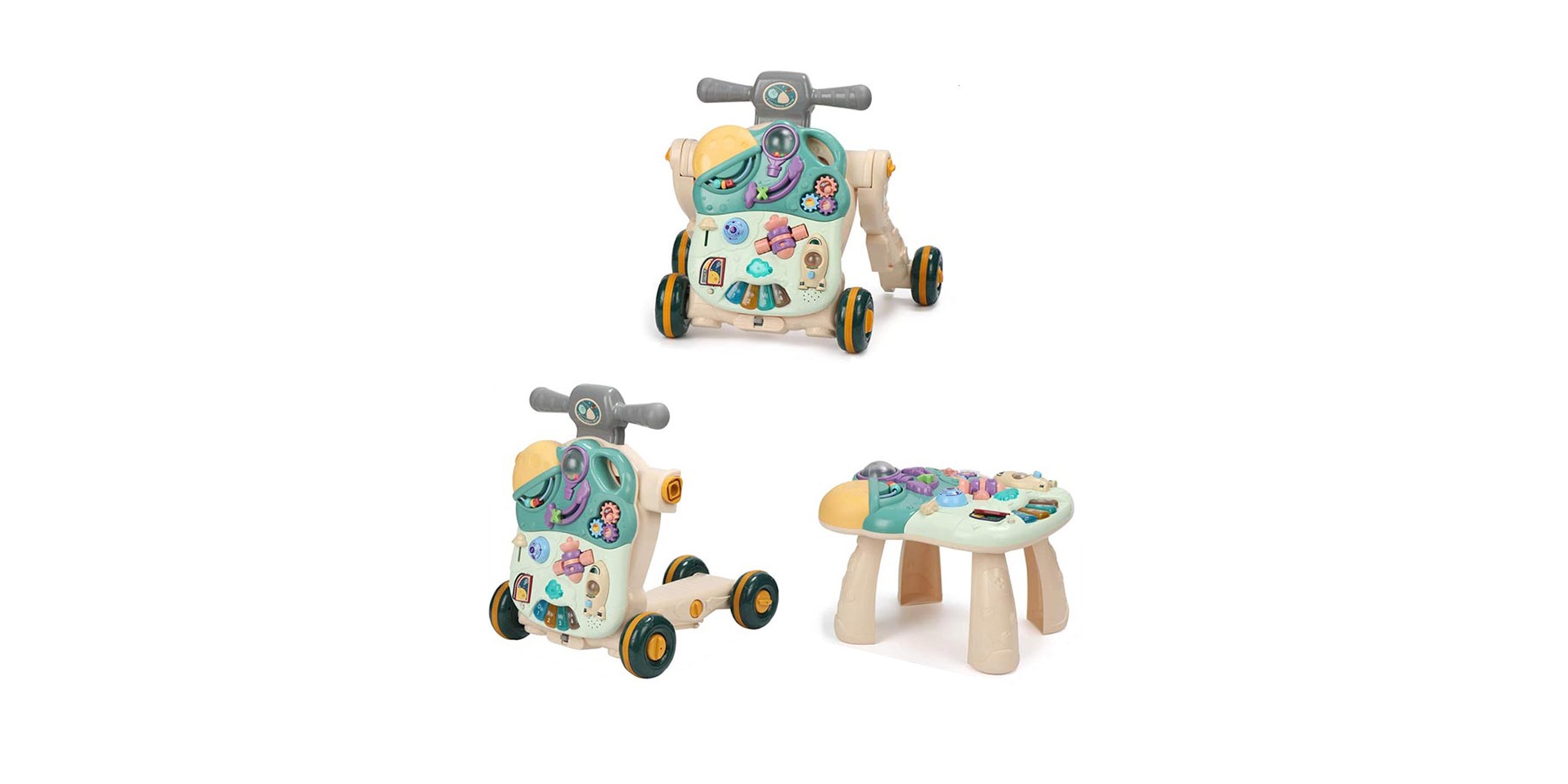 Masen Multifunction Musical Walking Car 3 In 1 658