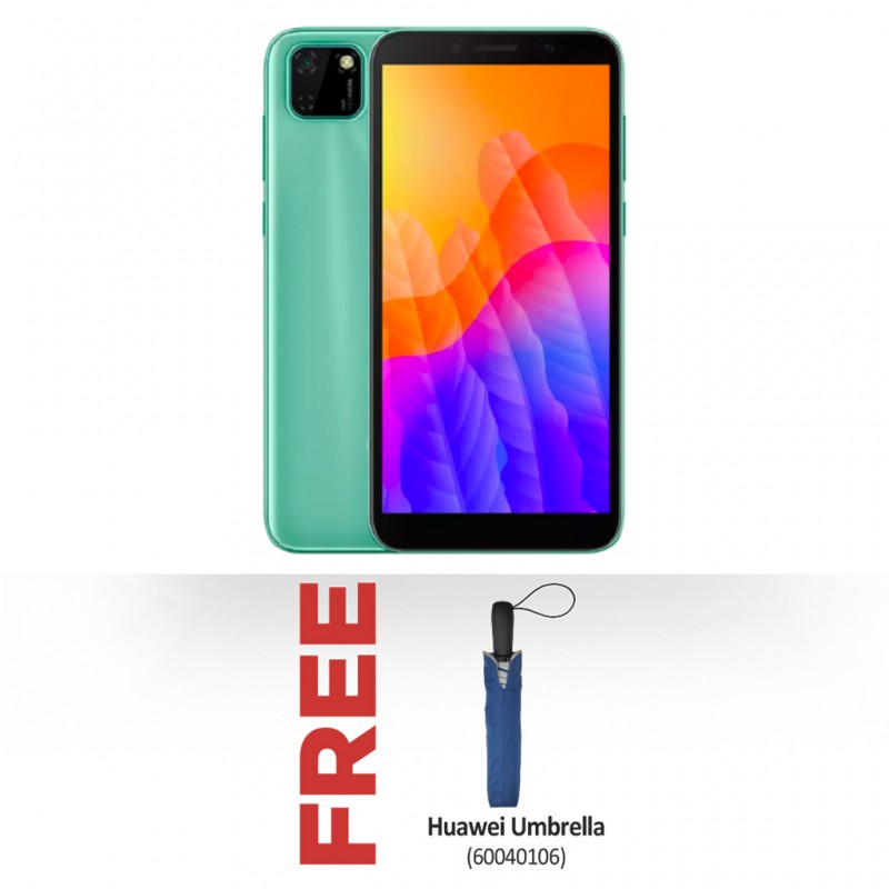 Huawei Y5P Green & Free Huawei Umbrella