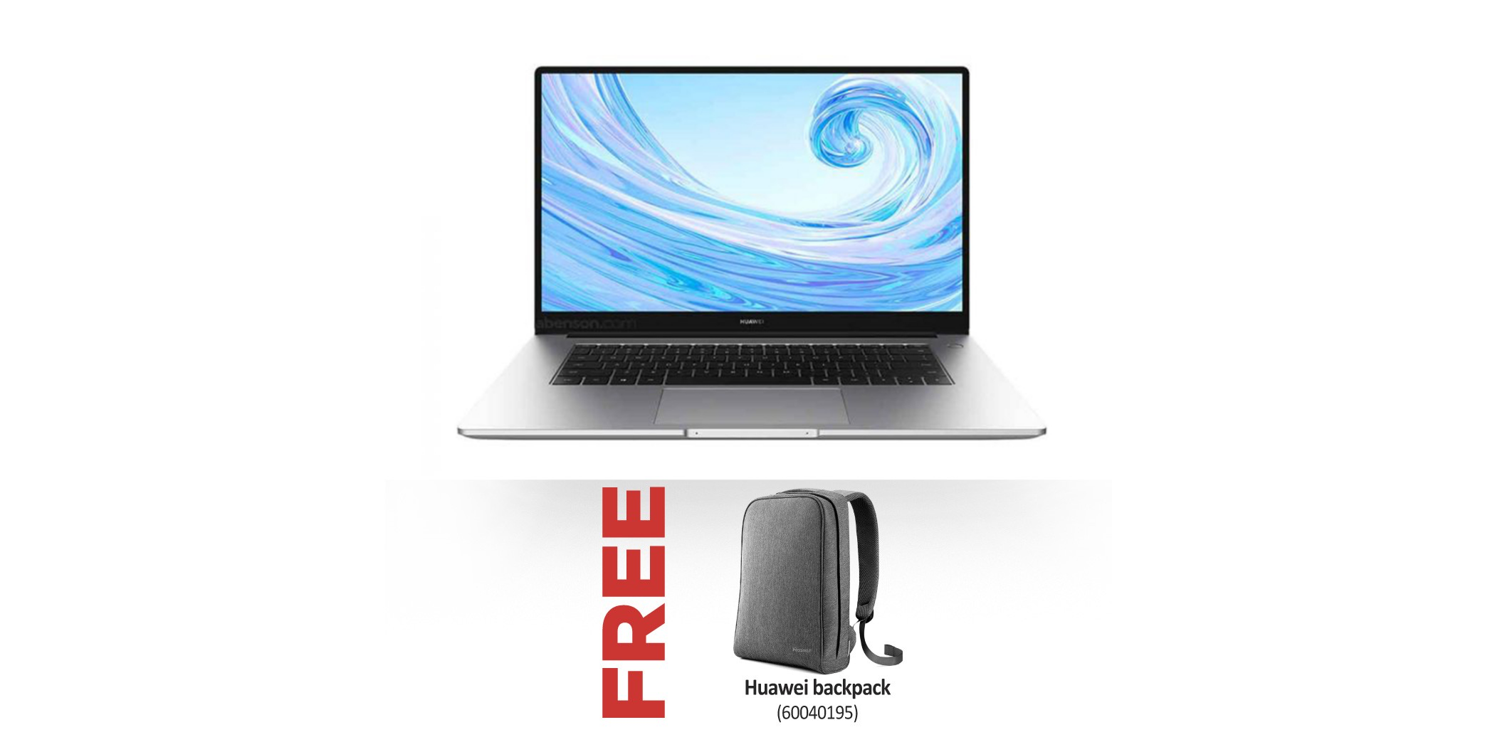 Huawei MateBook D 15 Core i3-10110U & Free Huawei Backpack
