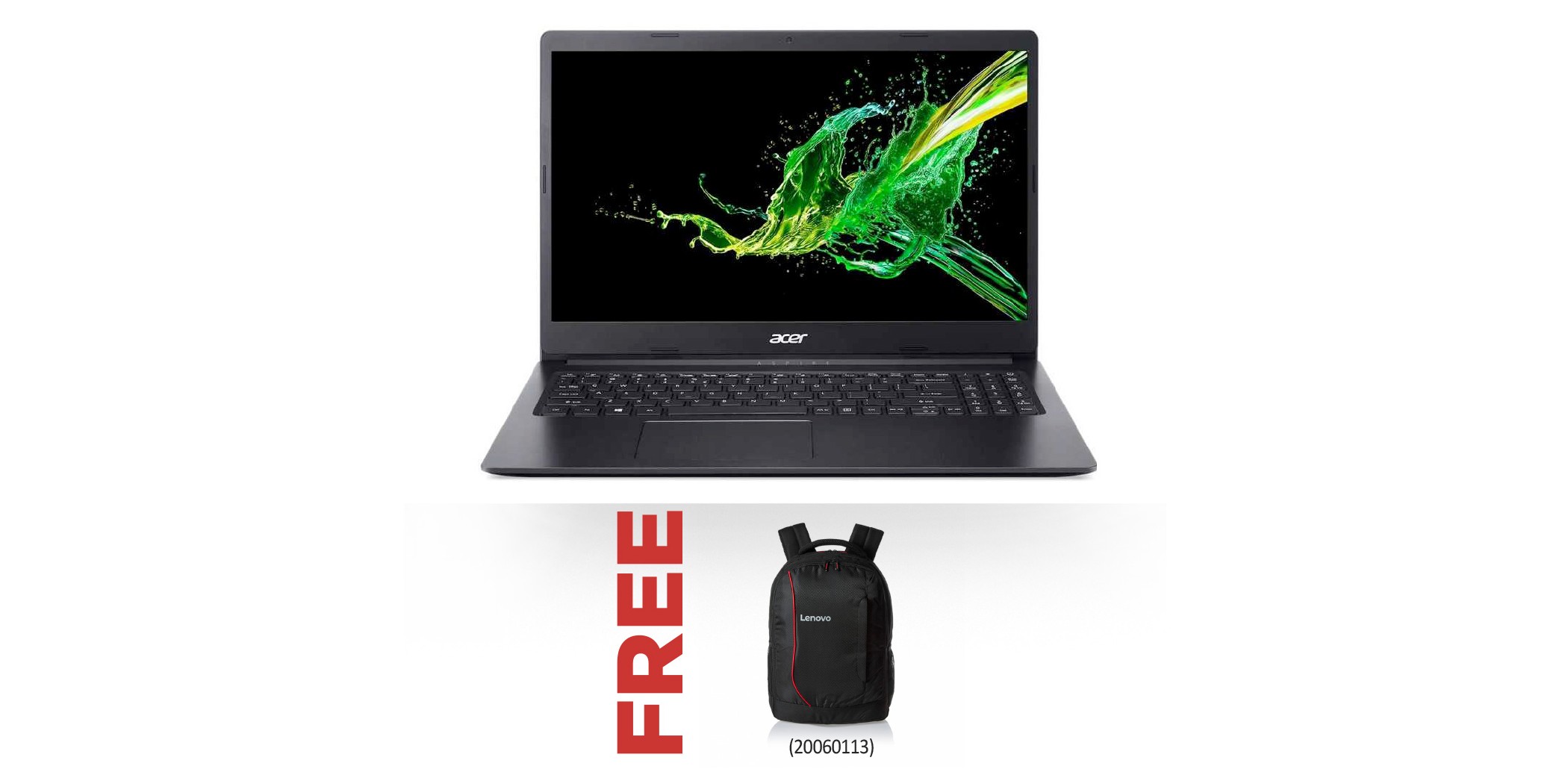 Acer Aspire A315-34-C0BJ & Free Backpack