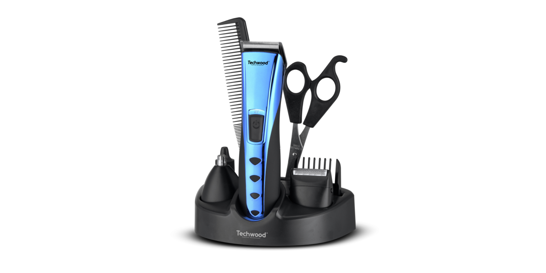 Techwood TTN 974 Hair Clipper/ Rechargable Shaver/ Trimmer/ Nozzer "O"