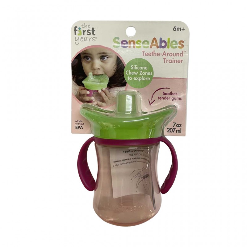 First Years Teether Trainer Cup - Pink Y6871