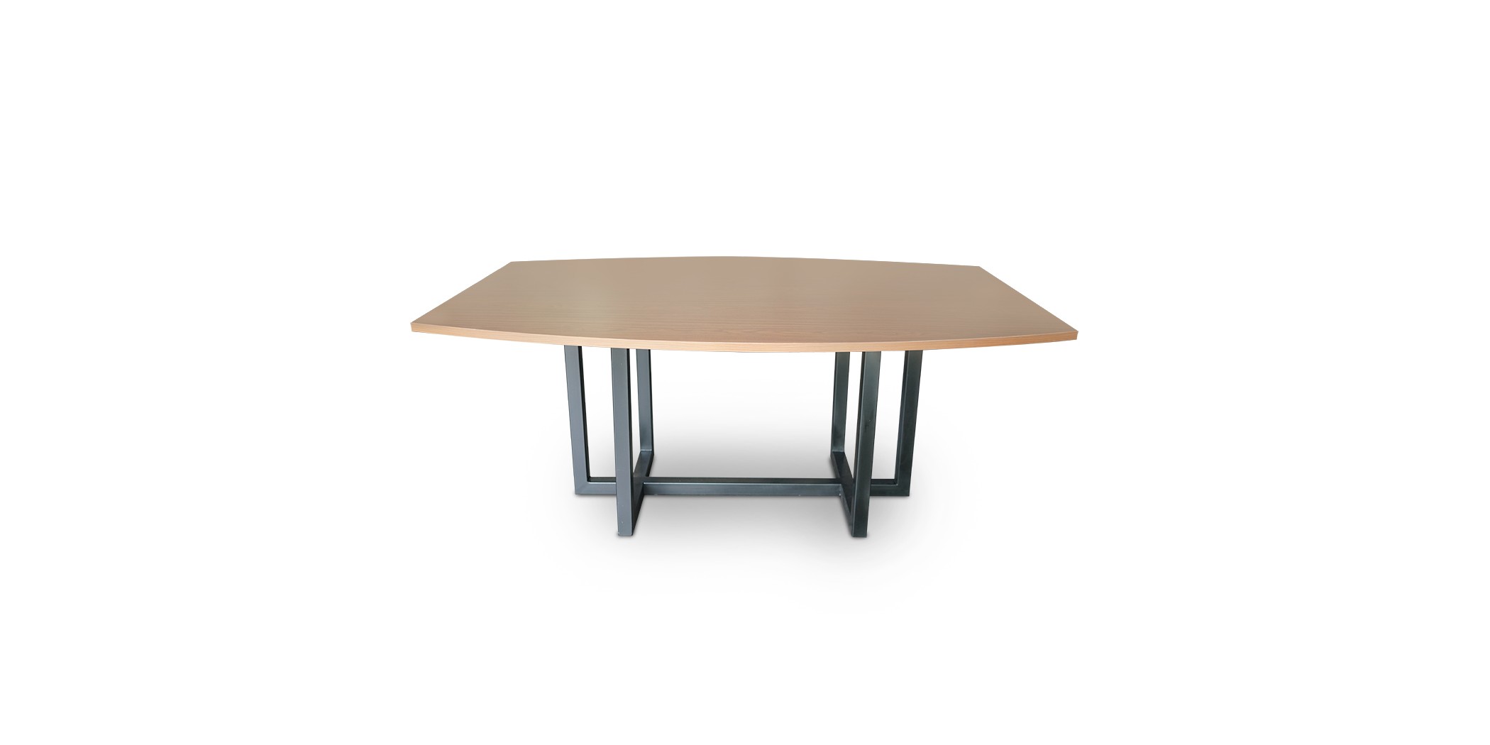 Meeting Table Boat Shape BCMT18SQ L180xD90xH75 MDF