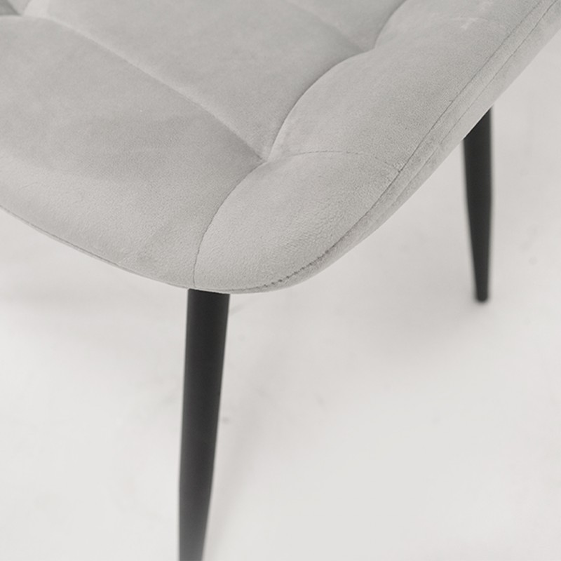 Delfina Dining Chair Grey Color
