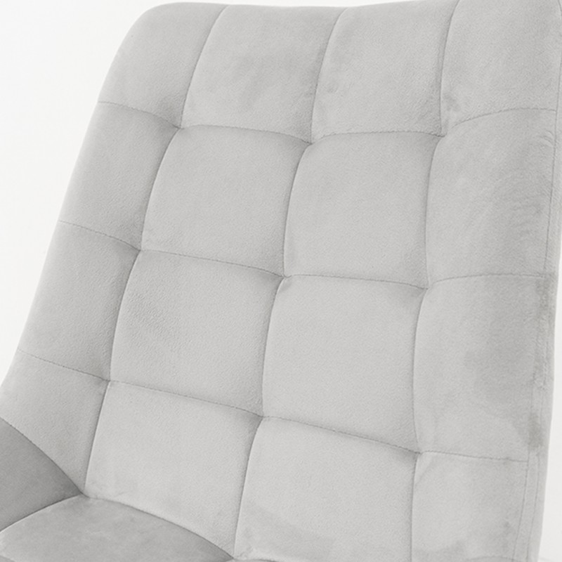 Delfina Dining Chair Grey Color