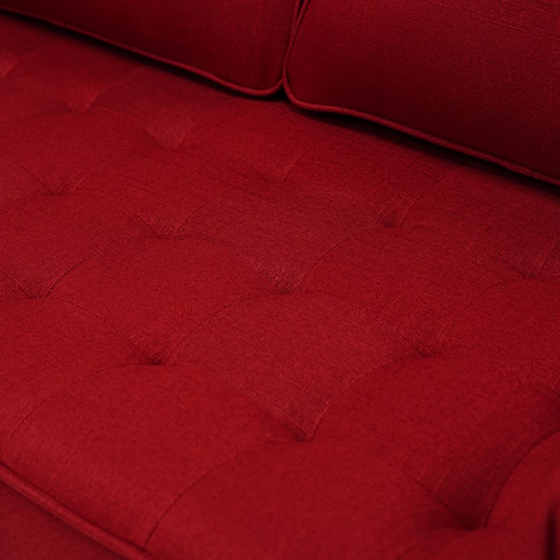 Cove Sofa Corner LAF LVST+RAF Chaise Ruby Col