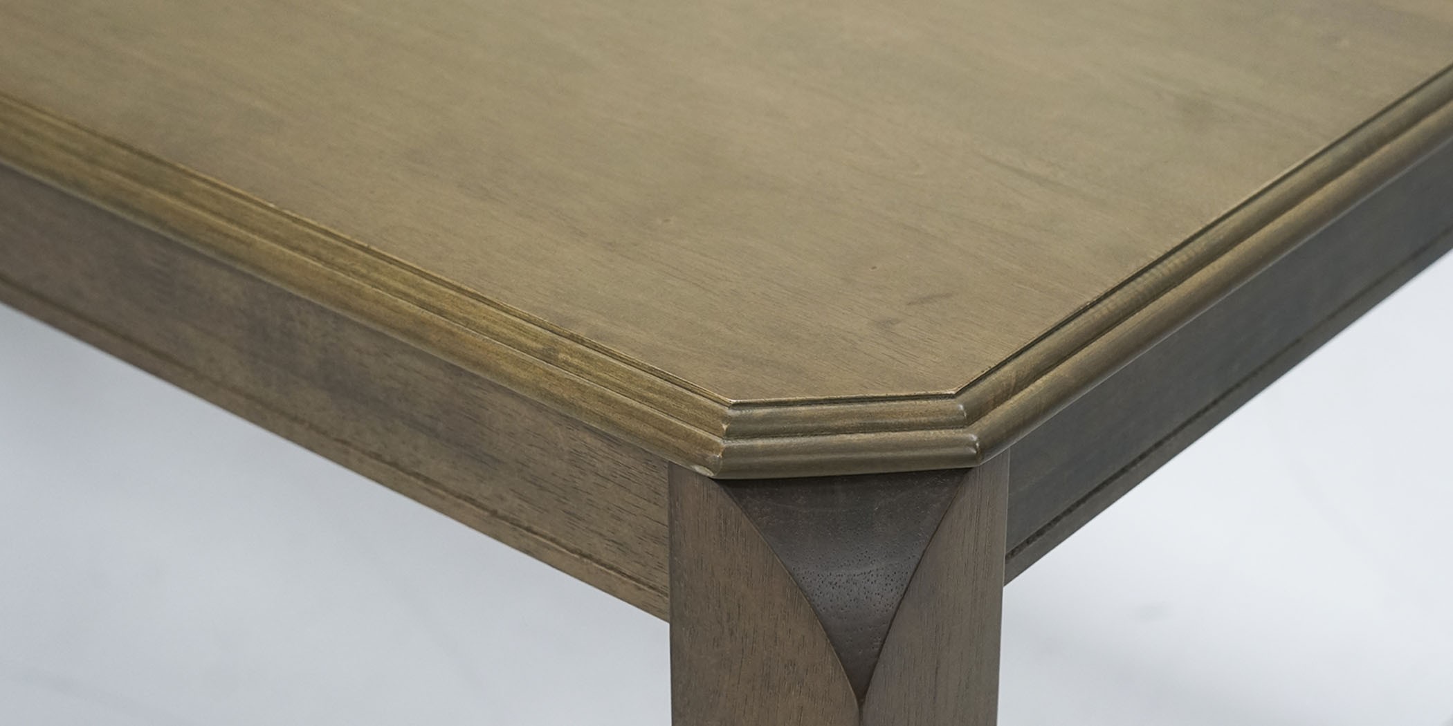 Titus Table and 6 Chairs Antique Nyatuh Rubberwood